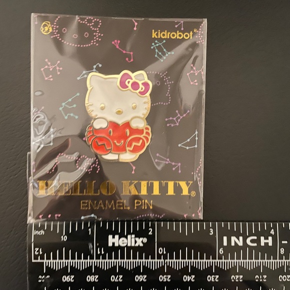 Hello Kitty | Toys | Hello Kitty Cancer Astrology Pin | Poshmark